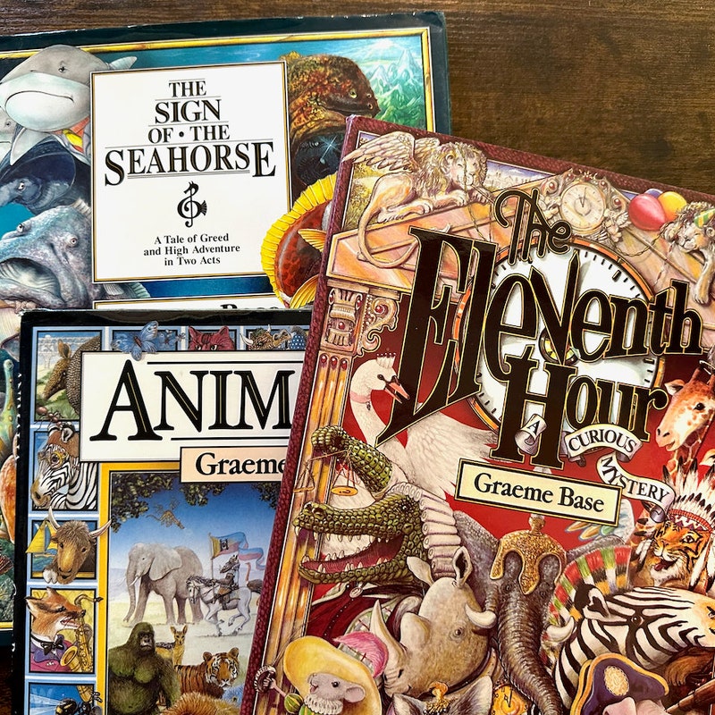 Books by Graeme Base - Etsy