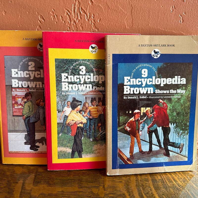 Encyclopedia Brown - Etsy