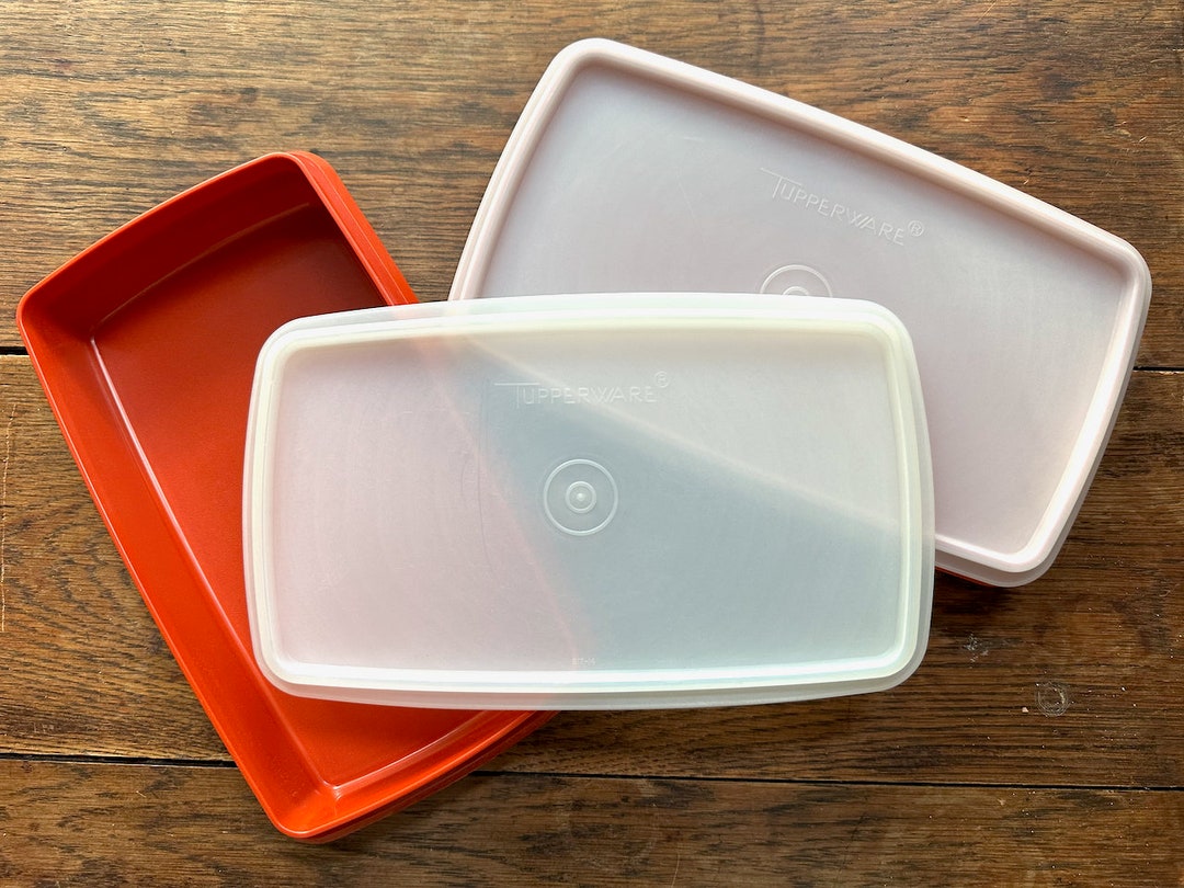 EXCELLENT Condition, Two Cold Cut Tupperware Containers, Paprika, Cold ...