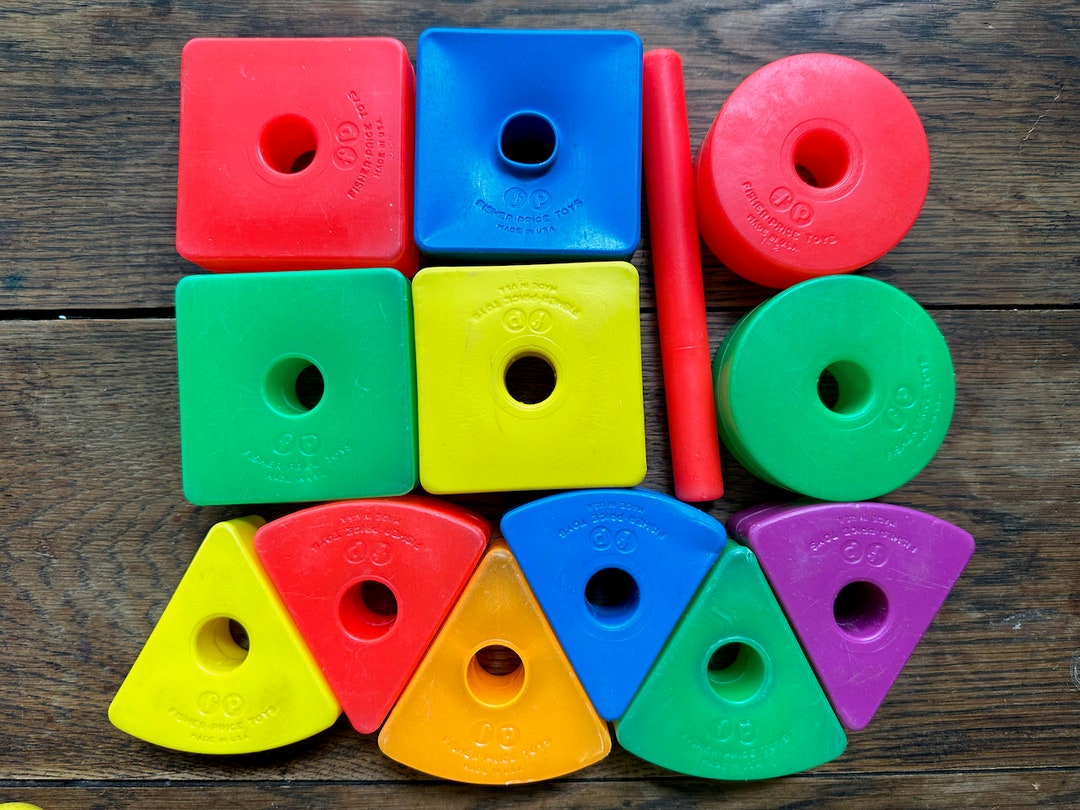 Fisher Price Creative Blocks, 1970s-1980s, Incomplete Set, Good Add-on ...