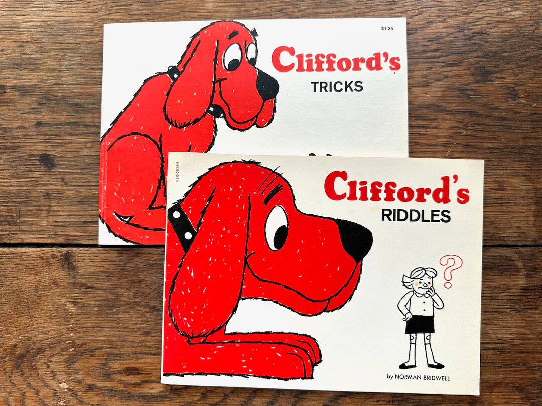 Two Clifford the Big Red Dog Scholastic Paperbacks, Norman Bridwell ...