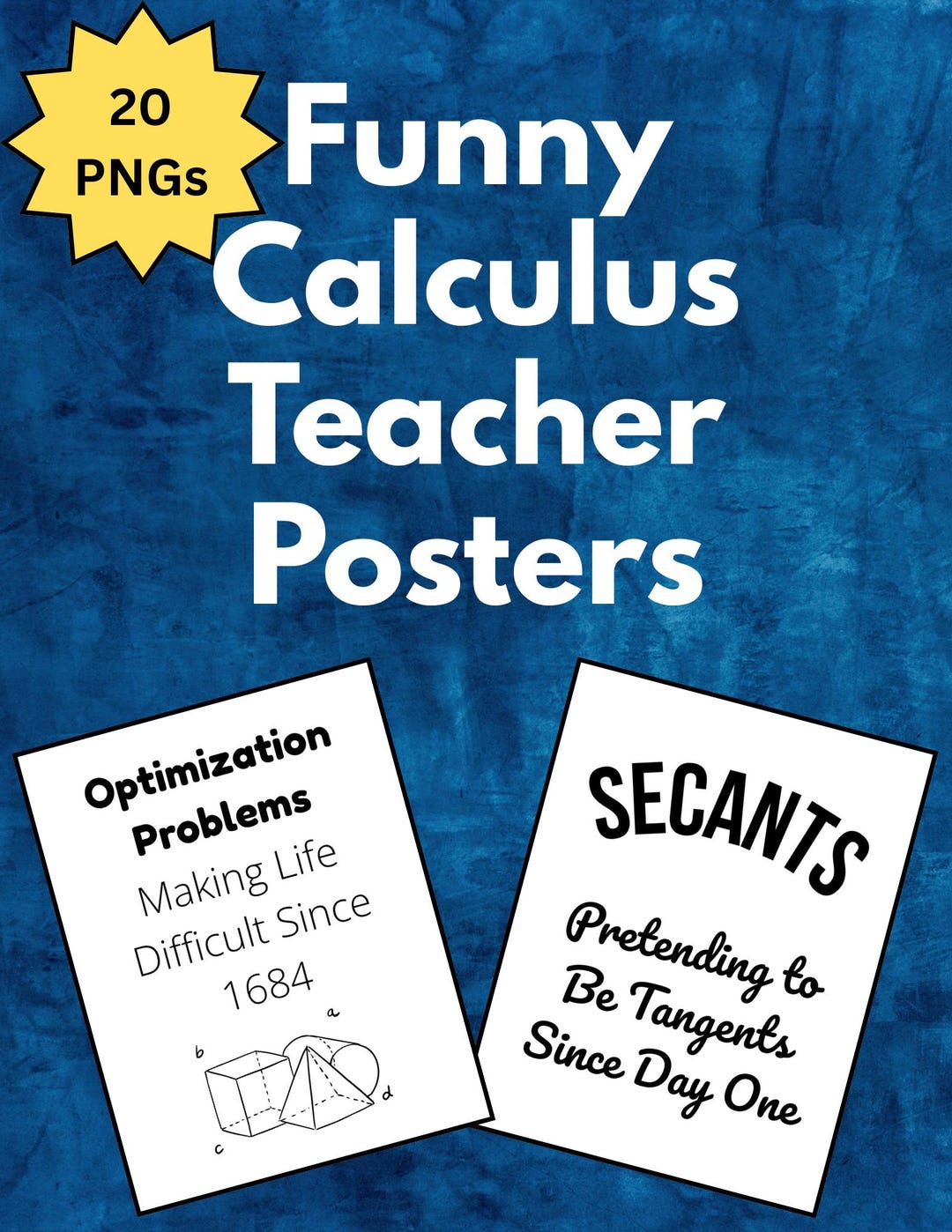 20 Funny Calculus Teacher Posters | Math Classroom Wall Art - Etsy
