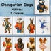 Athlete Dogs Clipart Bundle | Sports Dog Watercolor Pngs | Football Dog ...
