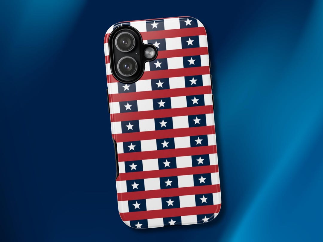 American Flag Stripe Stars Phone Case | Tough Case - Etsy
