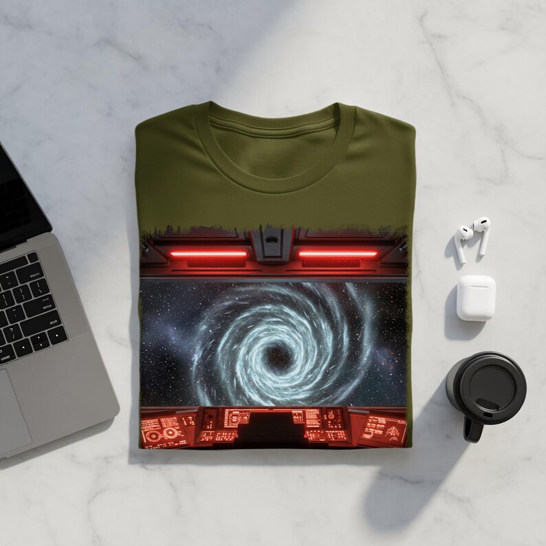 Space Galaxy T Shirt, Future Graphic Tee, Sci Fi Shirt, Cosmic Tshirt ...