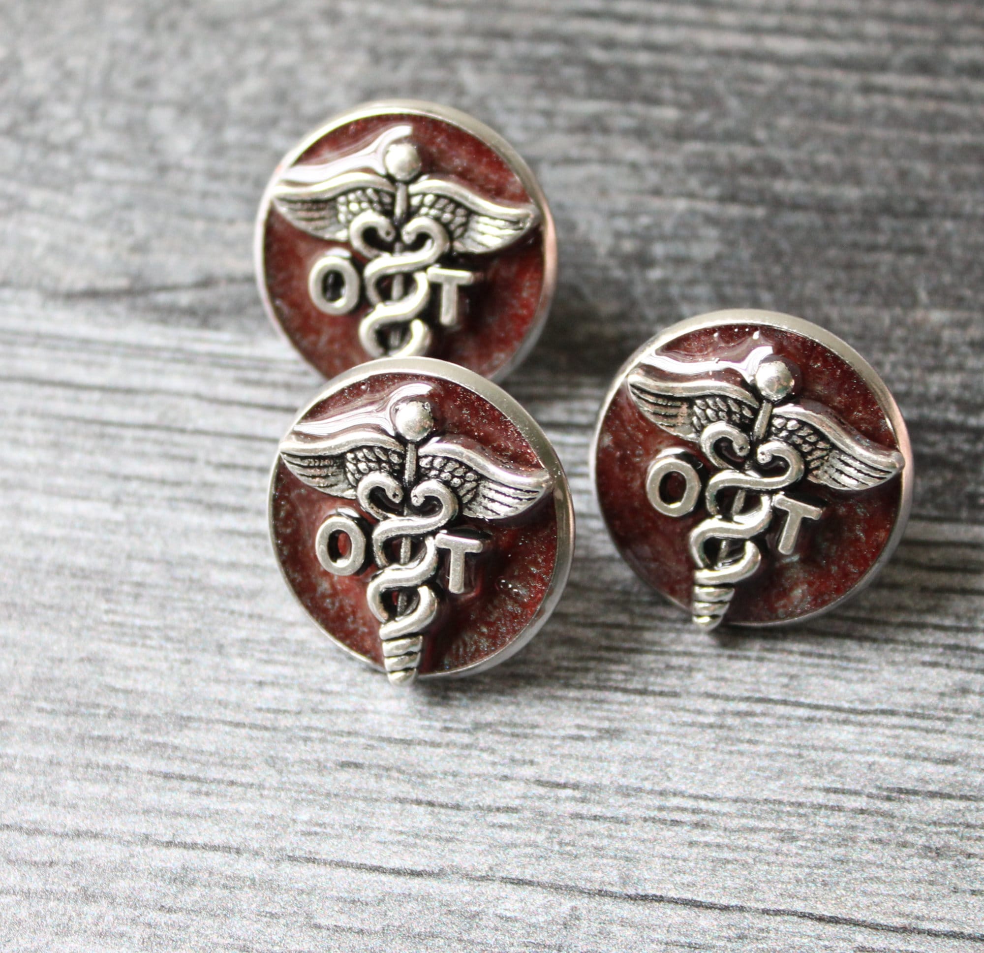 Occupational therapy pin OT pinning ceremony white coat | Etsy