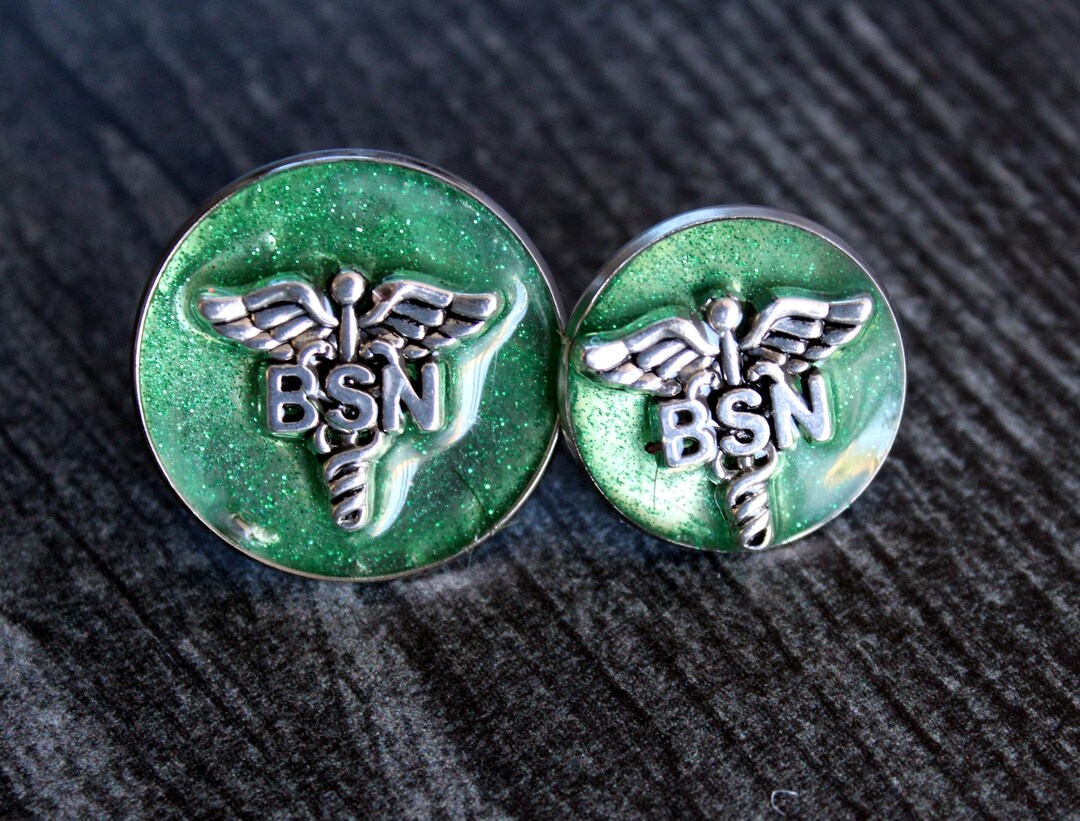 Bsn Bachelor of Science Nursing Pin for White Coat Pinning Ceremony ...