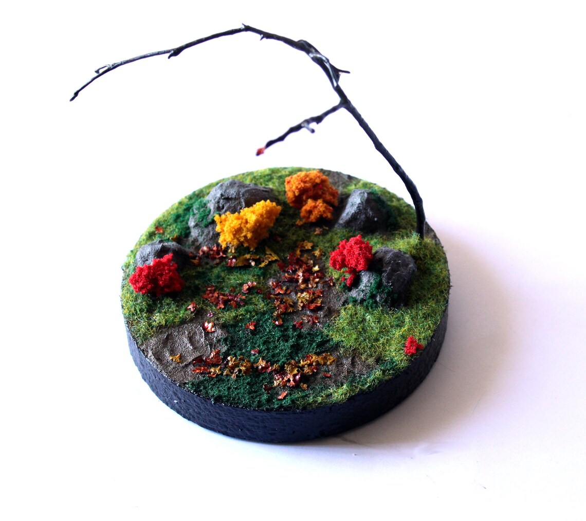 Fall / Autumn Diorama Spooky Season Decoration Halloween - Etsy