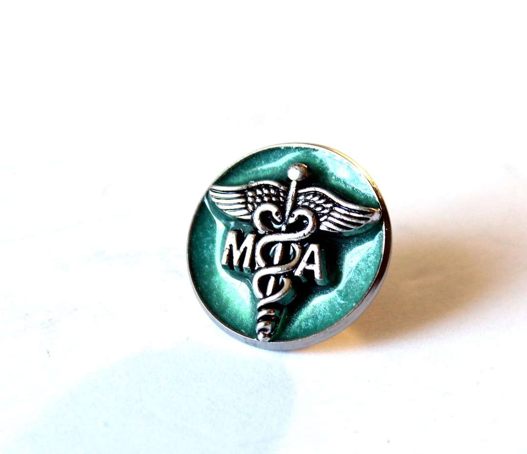 Medical Assistant Pin, Green, MA Pinning Ceremony, White Coat Ceremony ...