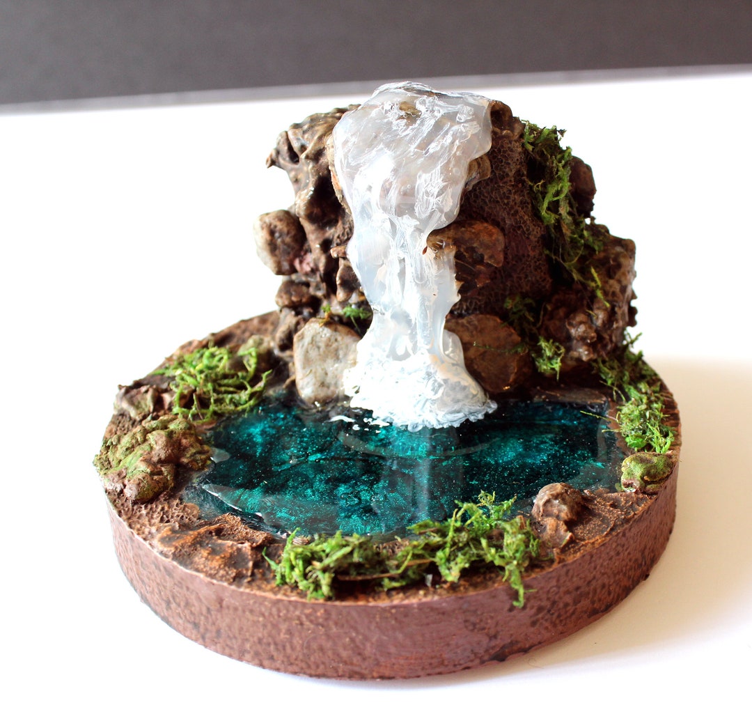 Miniature Waterfall Diorama - Etsy