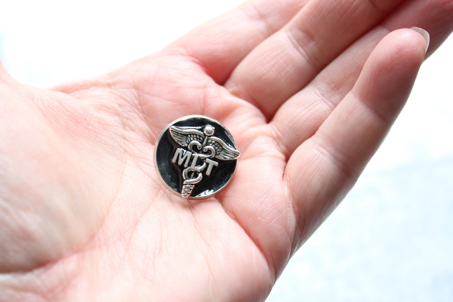 Medical Lab Technician pin MLT pinning ceremony white coat | Etsy