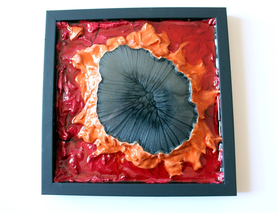 Lava Diorama Strange World Mini Landscape Tabletop Decor - Etsy