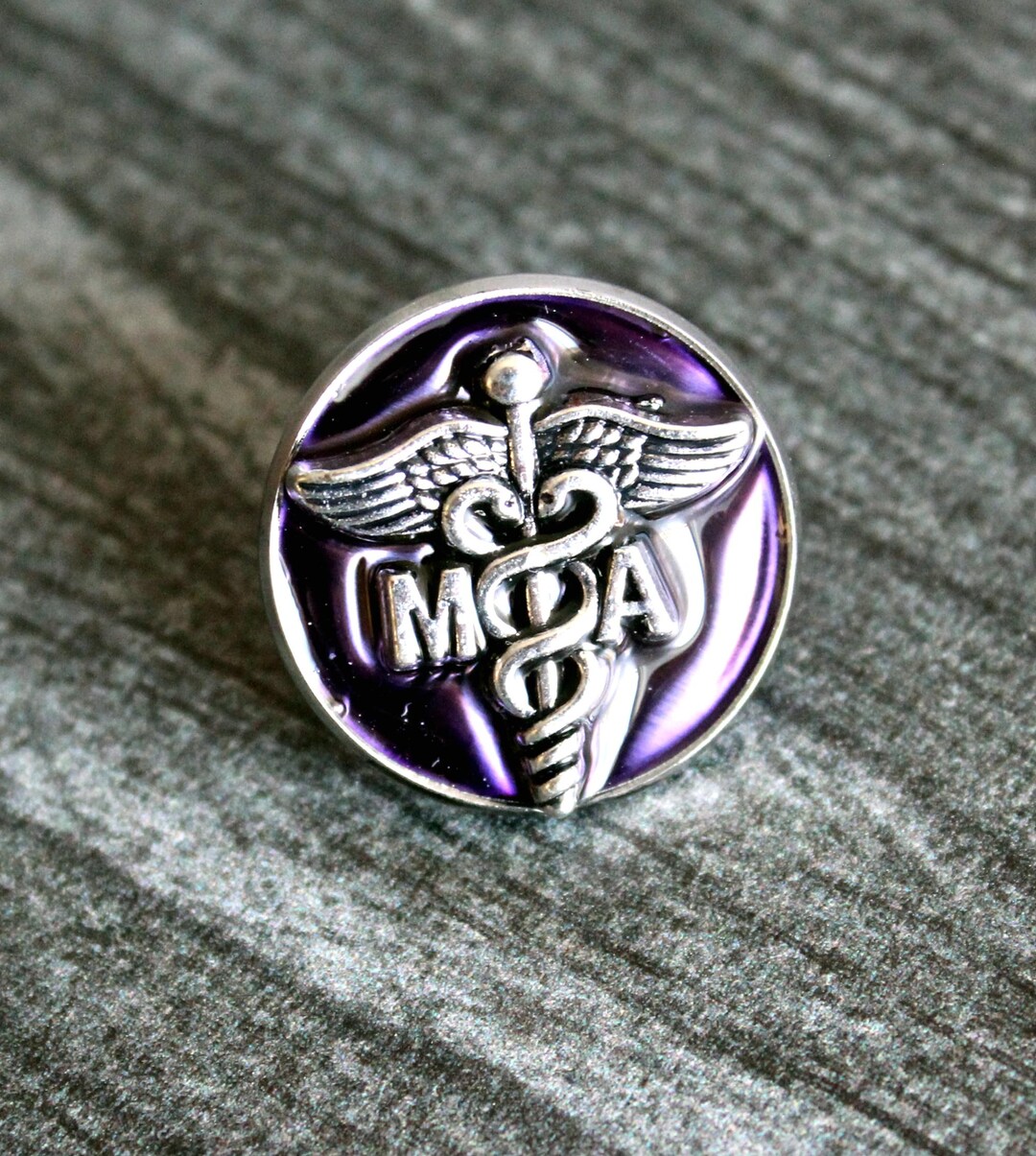 Medical Assistant Pin, Purple, MA - Etsy