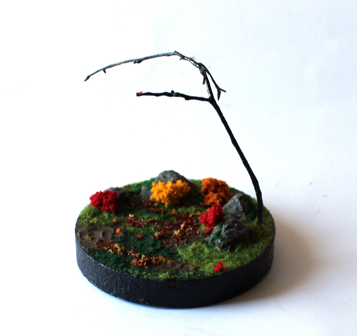 Fall / Autumn Diorama Spooky Season Decoration Halloween - Etsy