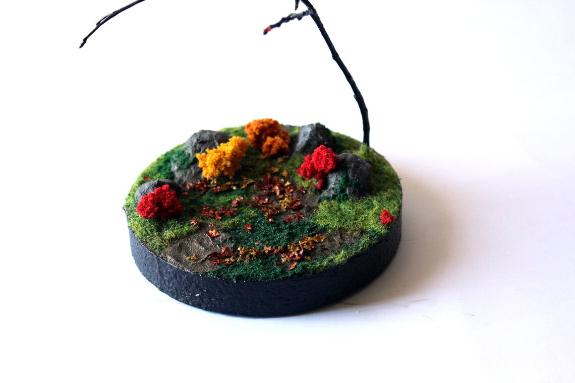 Fall / Autumn Diorama Spooky Season Decoration Halloween - Etsy