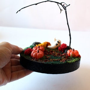 Fall / Autumn Diorama, Spooky Season Decoration, Halloween Home Decor ...