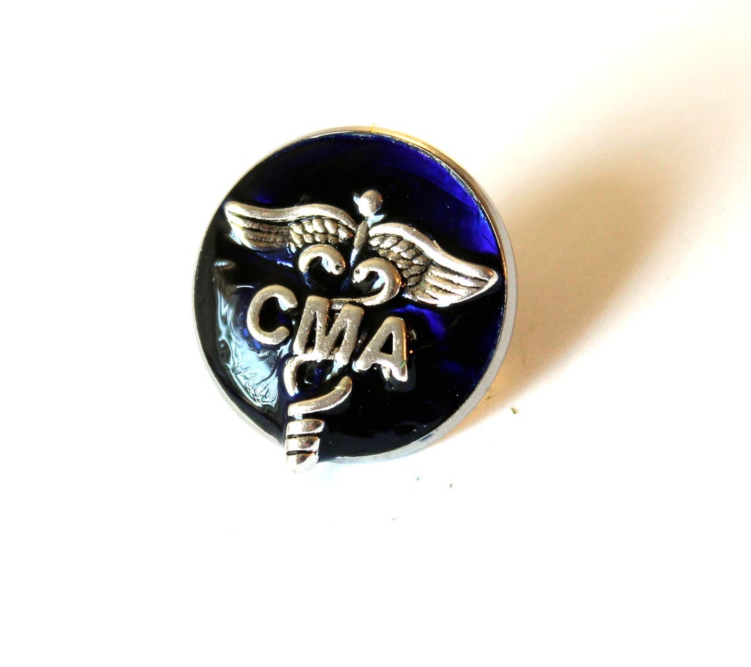Certified Medical Assistant Pin, Dark Purple, CMA Pinning Ceremony ...