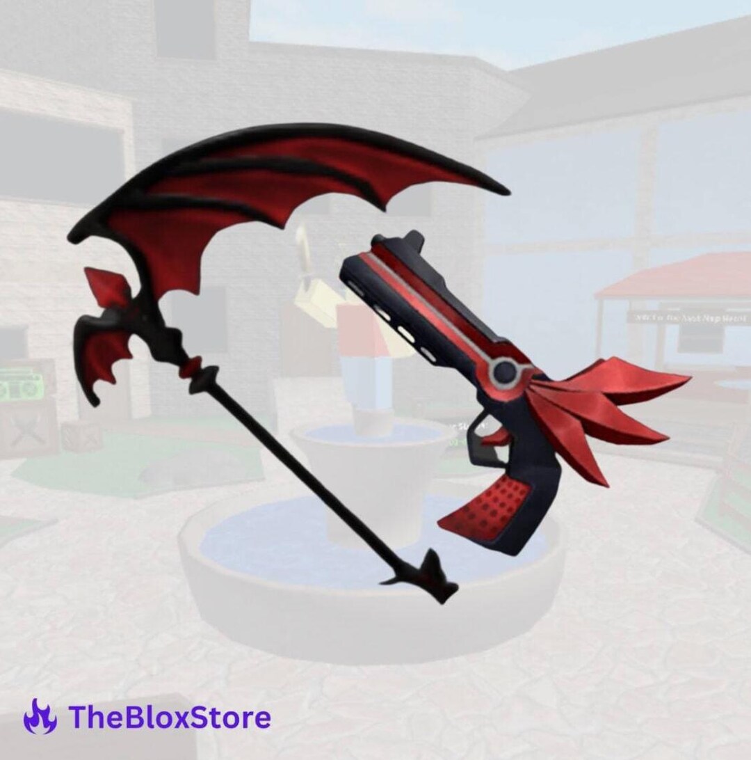 Batwing Set | MM2 | Murder Mystery 2 - Etsy