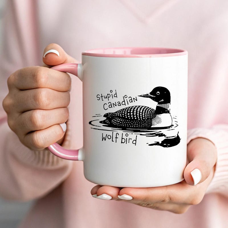 Loon Ceramic Mugs - Etsy UK