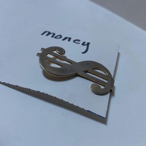 Money Clip Dollar Sign - Etsy
