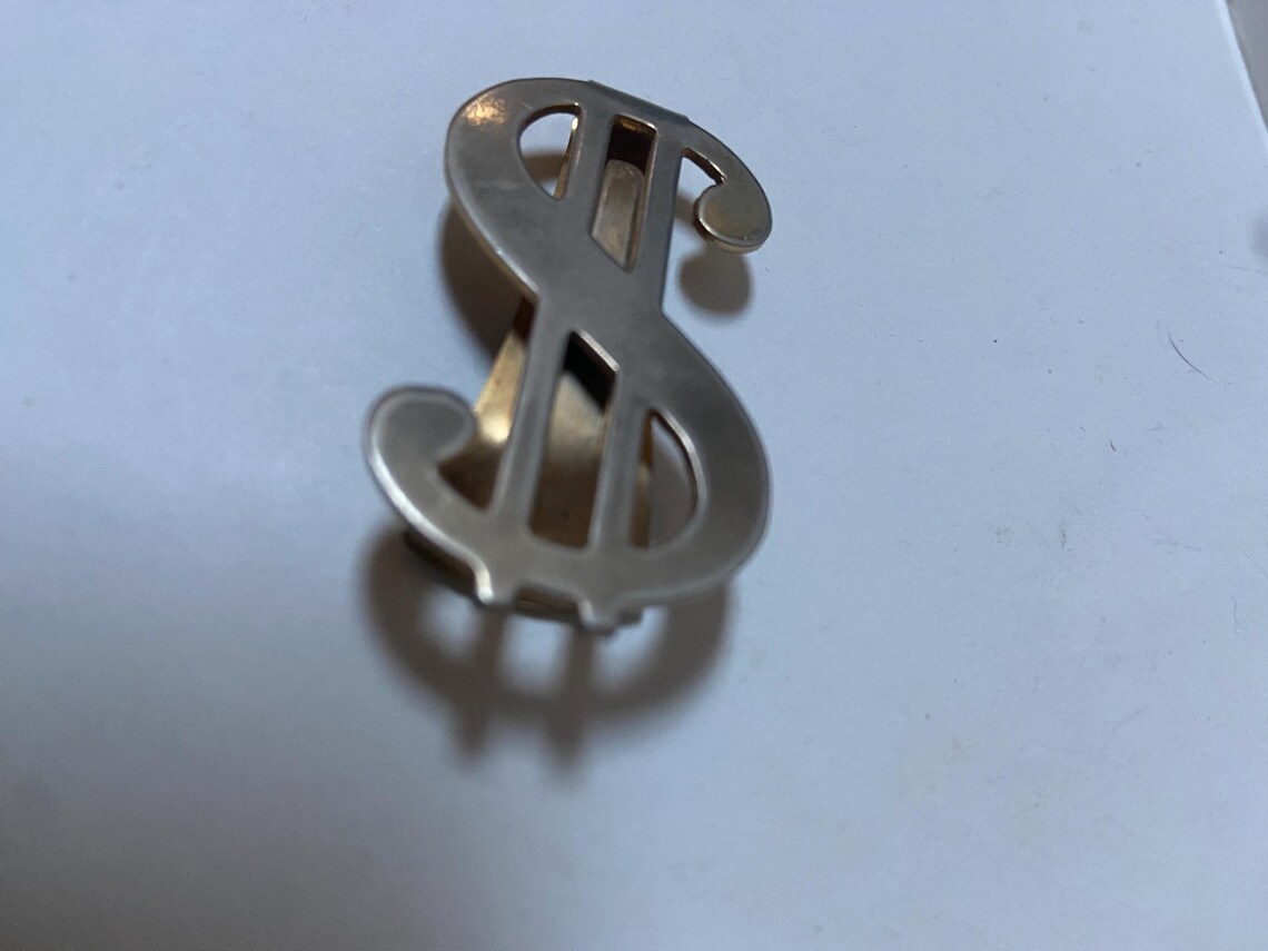 Money Clip Dollar Sign - Etsy