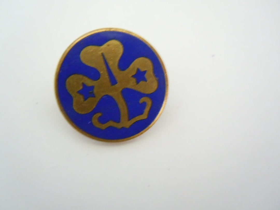 Girl Scout Trefoil Pin - Etsy