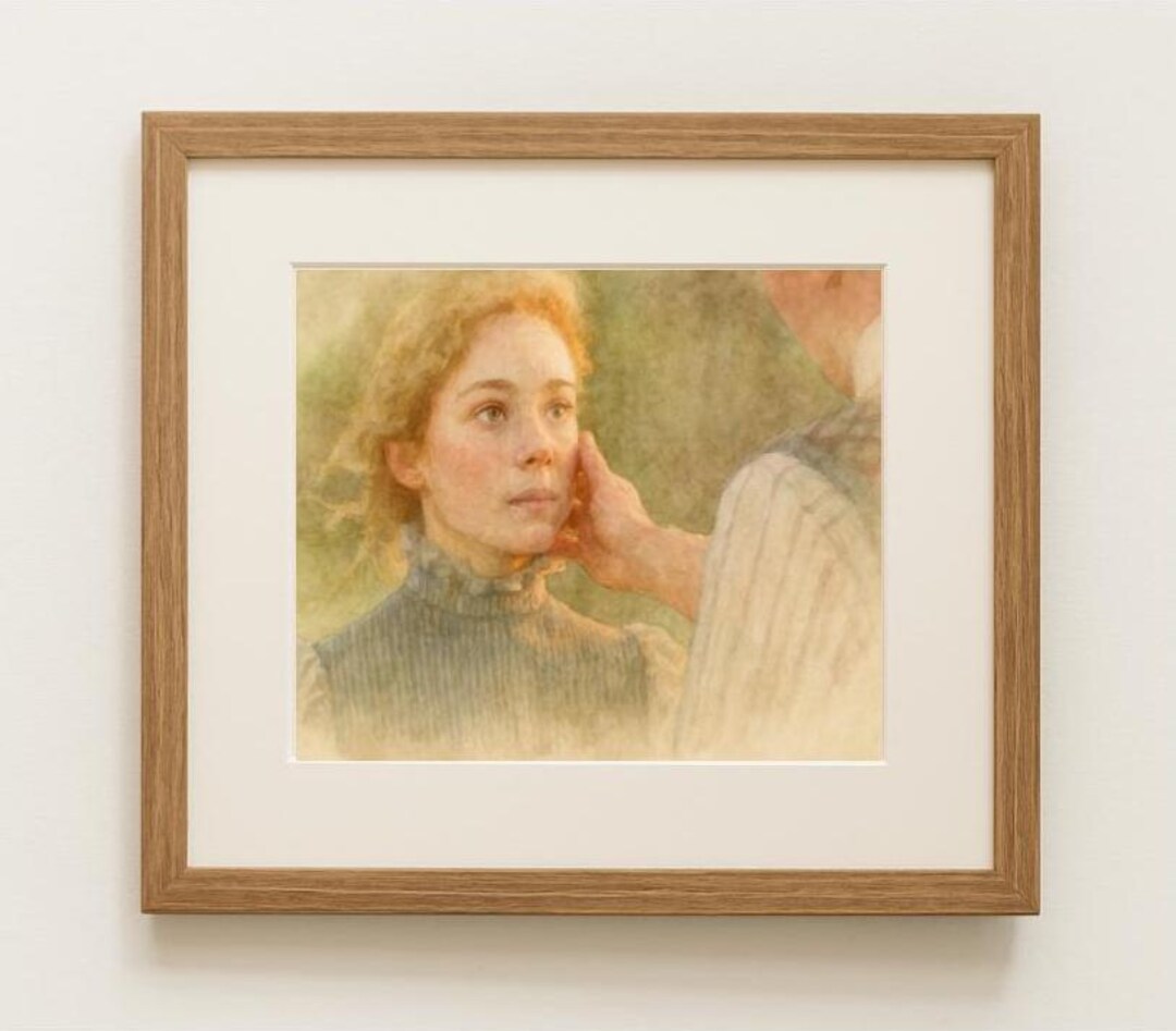 Gilberts Confession Romance With Gilbert Blythe watercolor Art Print ...