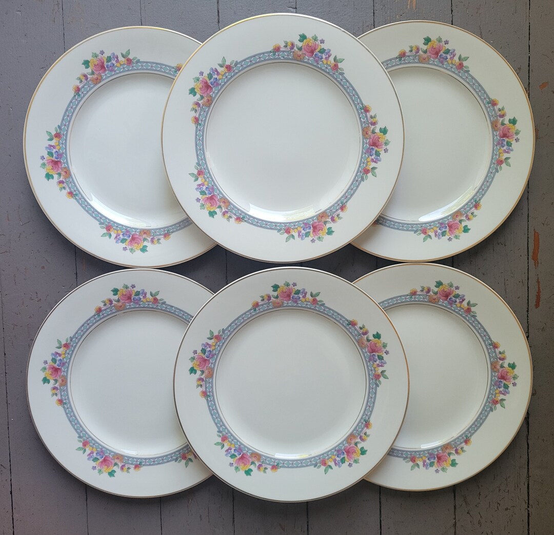 Vintage Syracuse China Windsor Dinner Plates - Etsy