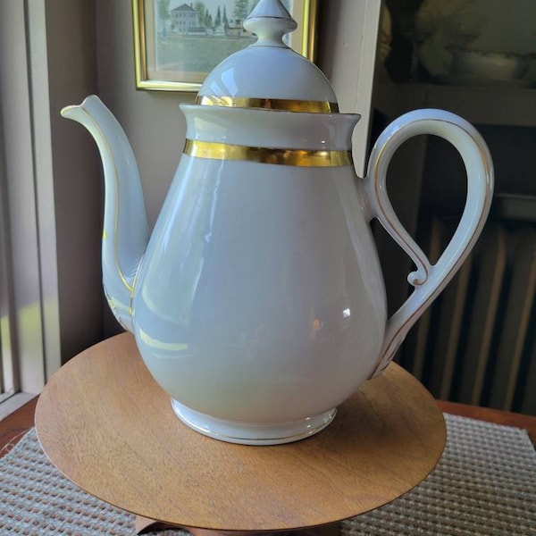 Gold Teapot - Etsy
