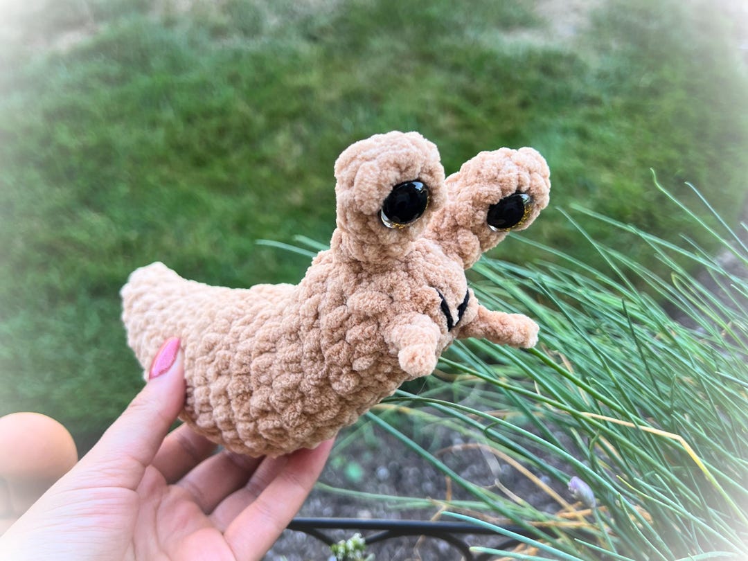 Sylvan the Slug, No-sew Crochet Amigurumi Plushie Digital Pattern - Etsy
