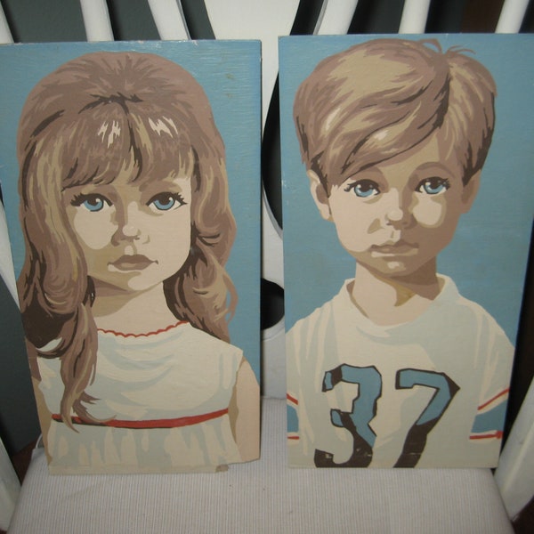 70s Paint by Number - Etsy