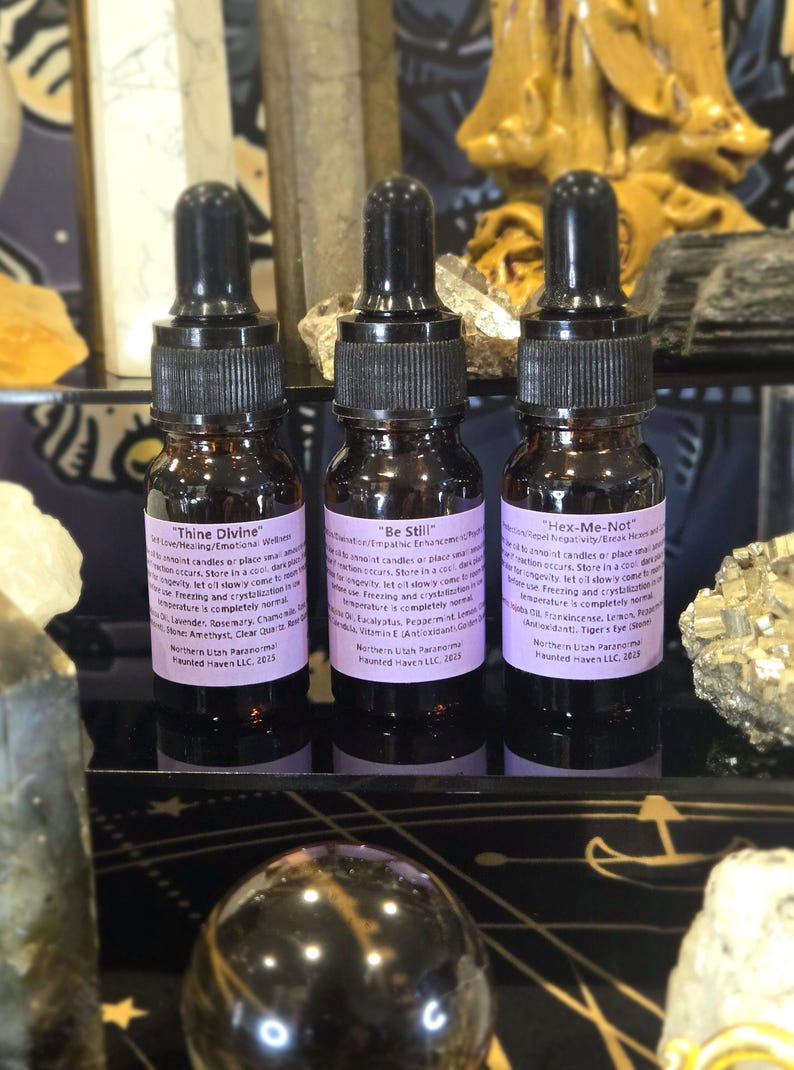 Anointing Oil - Spellwork, Witchcraft, Meditation - Etsy