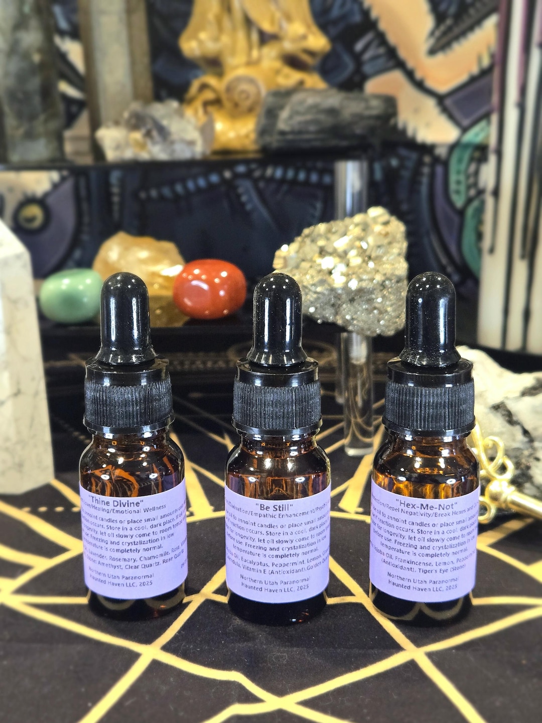 Anointing Oil - Spellwork, Witchcraft, Meditation - Etsy
