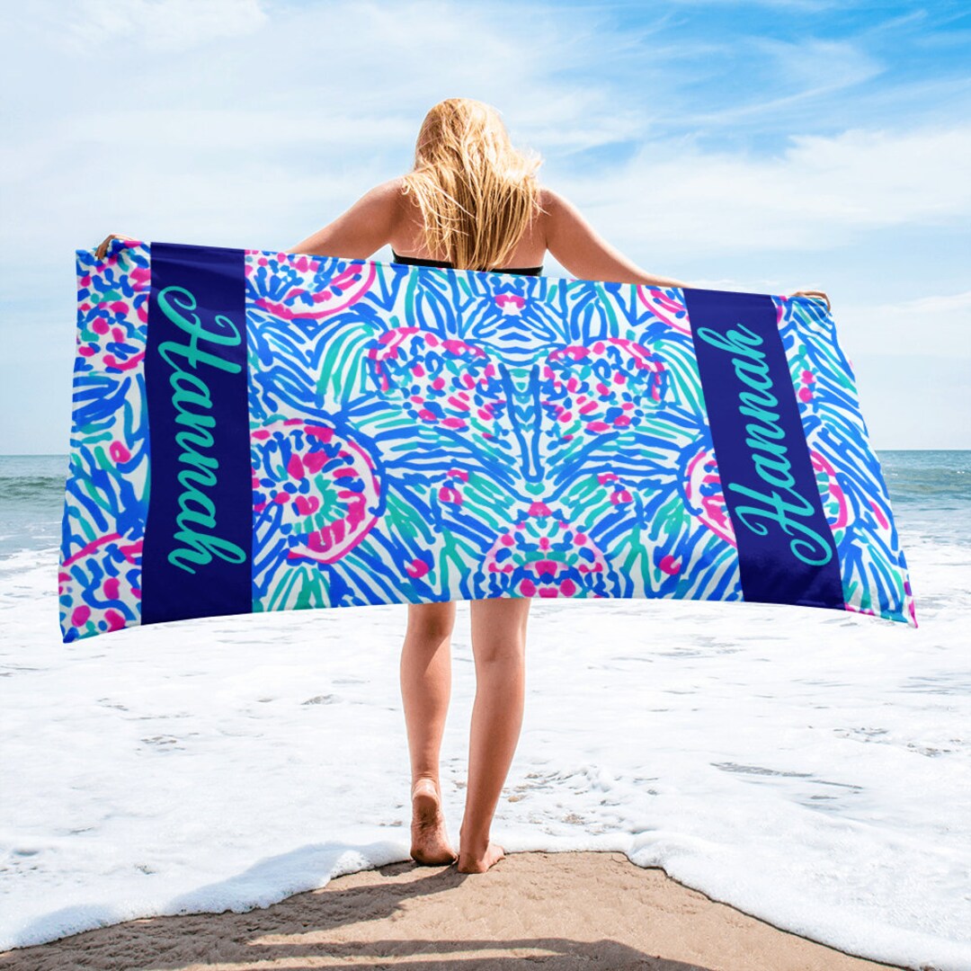 Personalized Custom Beach Towel | Unique Design for Your Beach ...