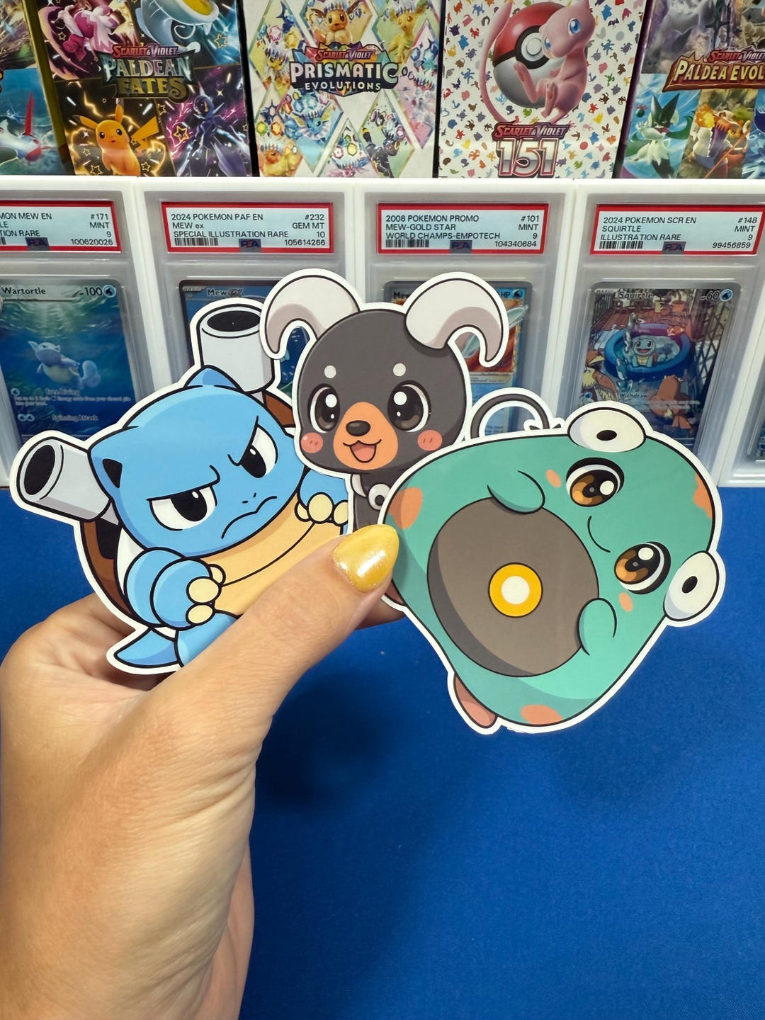 Blastoise Togepi Mewtwo Articuno Bellibolt Chibi Jumbo Stickers - Etsy
