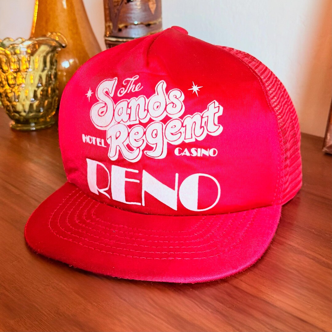 Vintage Late 70s Regent Hotel & Casino Trucker Hat – Reno, NV – Bright ...