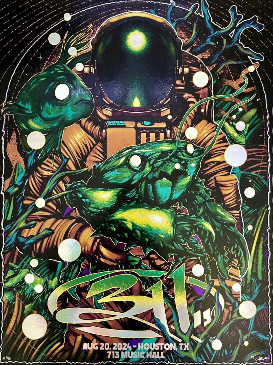 311 Concert Poster Print - 713 Music Hall Houston TX August 20, 2024 ...