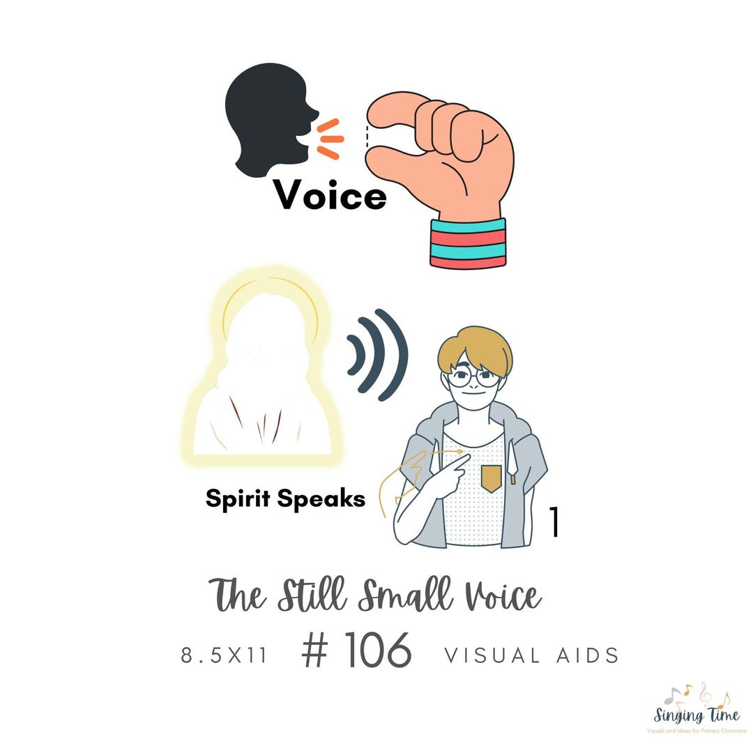 The Still Small Voice #106 Visual Aid, Flip Chart, Learning Help for ...