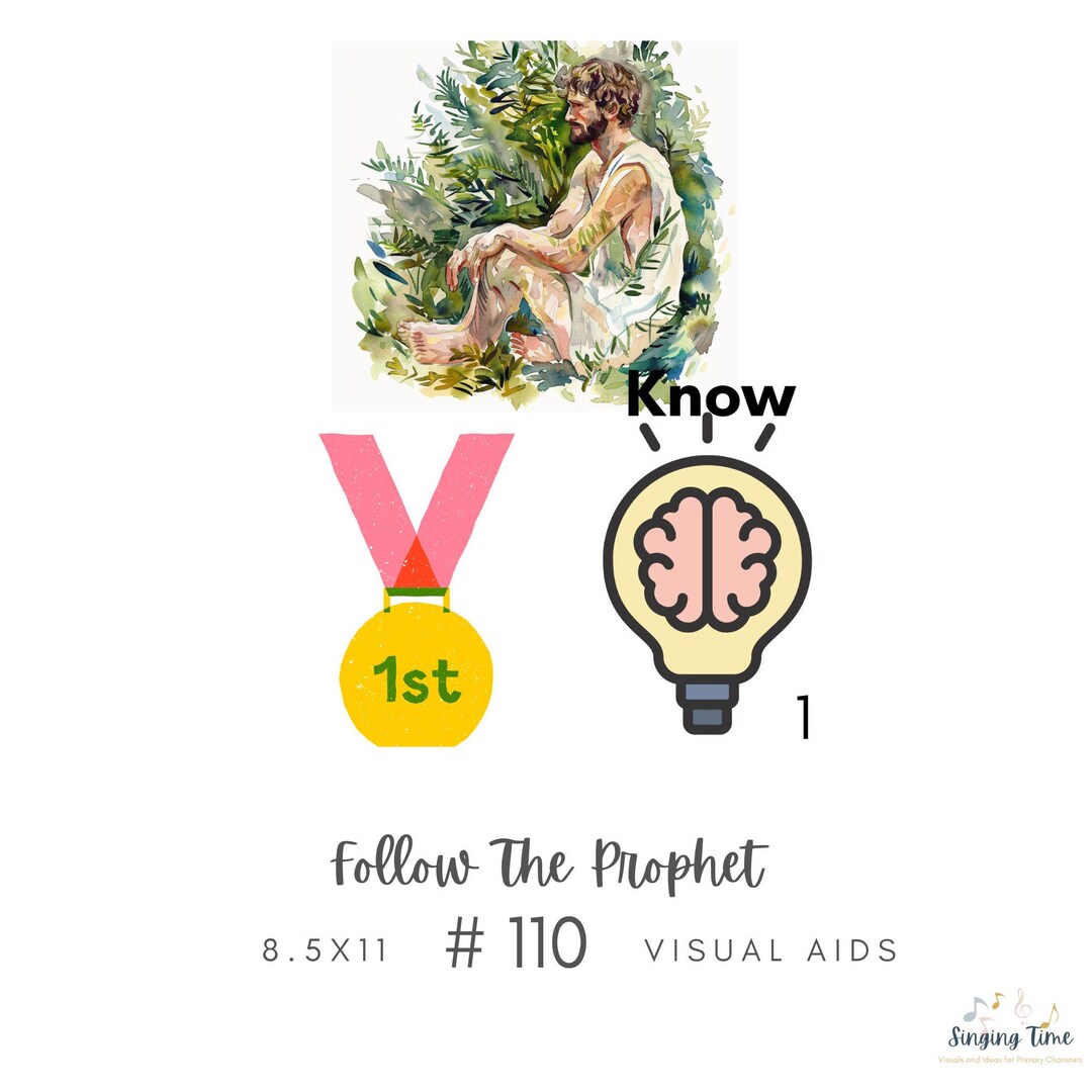 Follow the Prophet #110 Visual Aid, Flip Chart, Learning Help for LDS ...