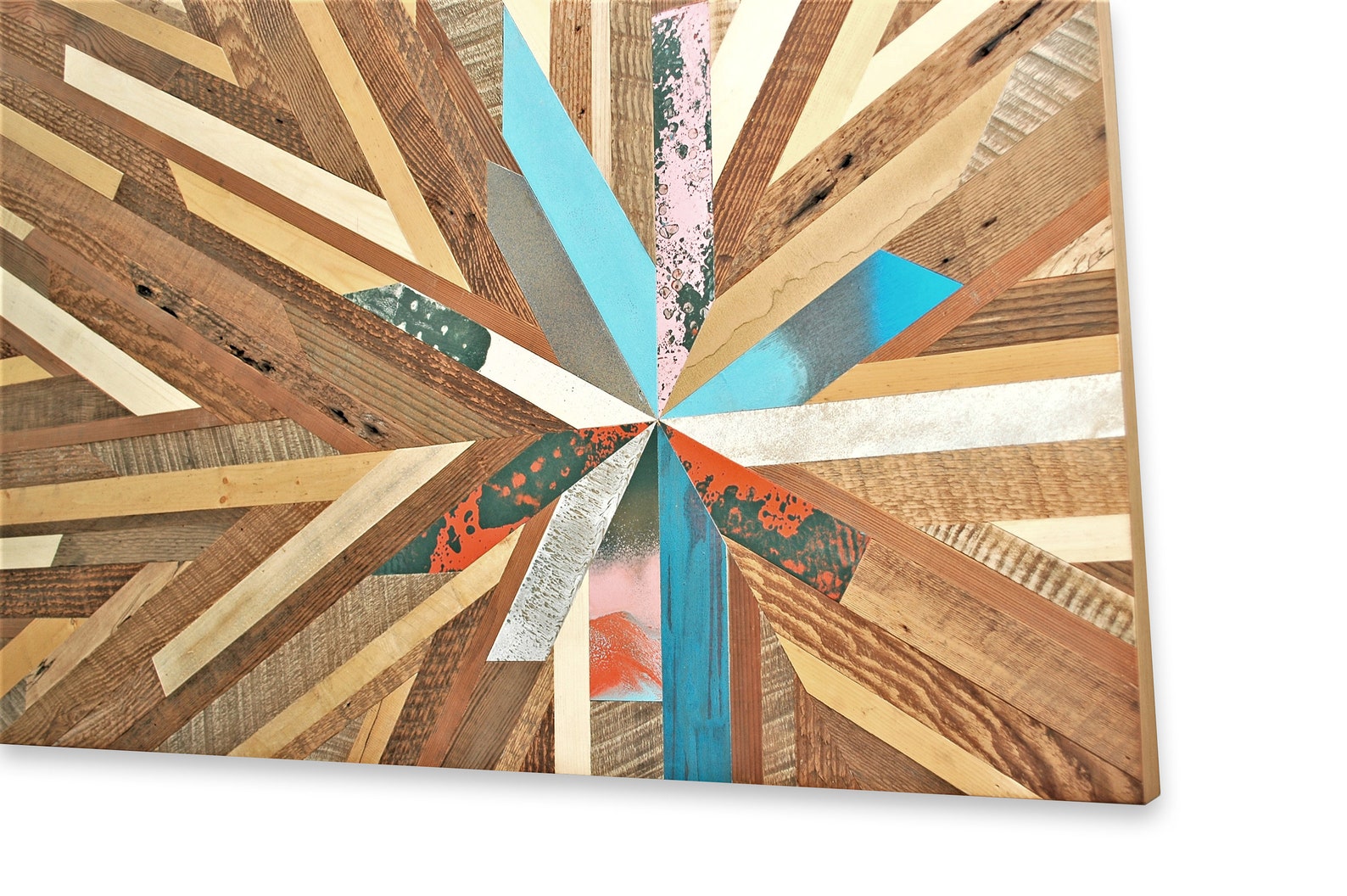 Reclaimed Wood Wall Art | Etsy