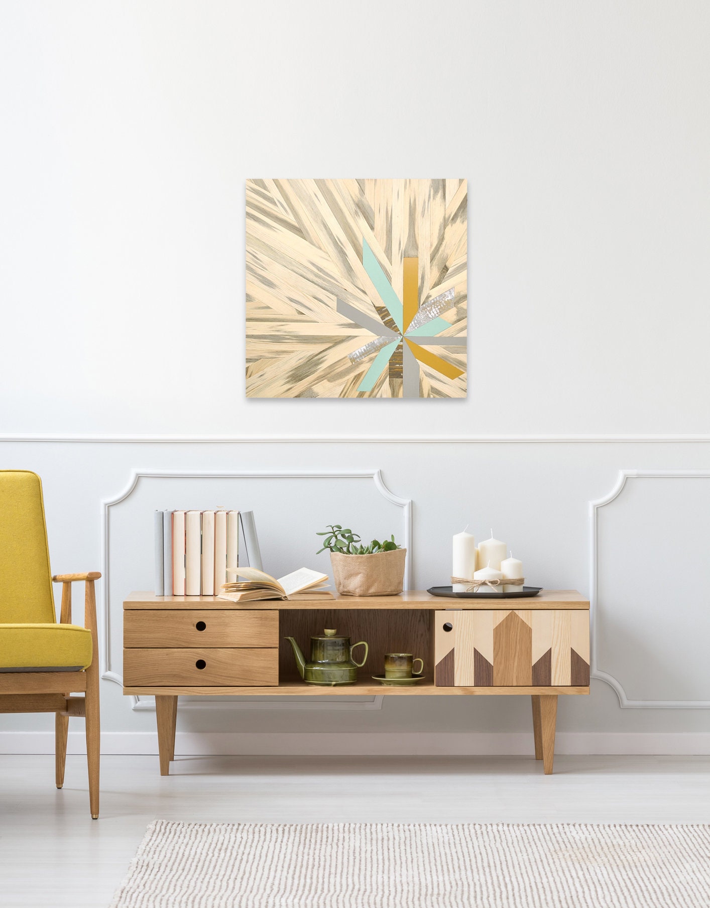 Blue Pine Wall Art - Etsy