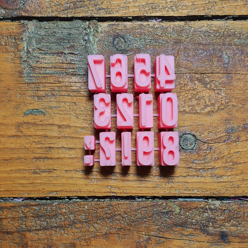 Numbers, Exclamation Marks, Punctuation, and Question Marks, 15 Mm, for ...