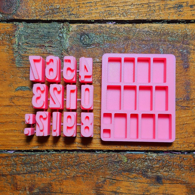 Numbers, Exclamation Marks, Punctuation, and Question Marks, 15 Mm, for ...