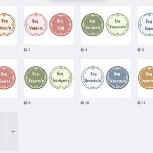 Cielito Lindo Spanish Afirmations - EDITABLE - Etsy