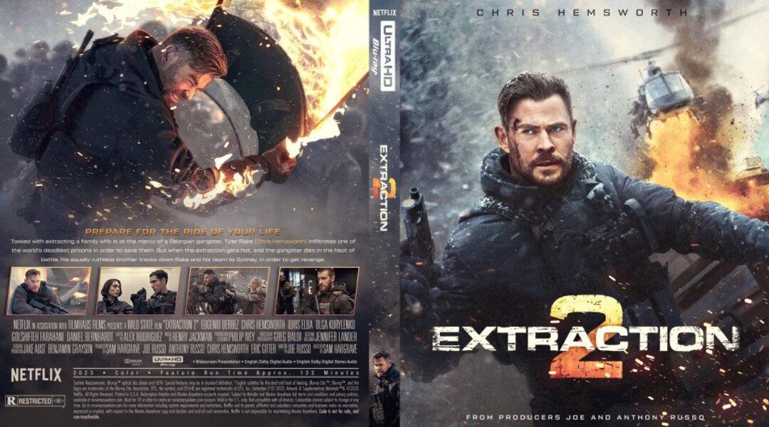 Extraction 2 (4K Blu-ray) Edition (chris Hemsworth) - Etsy