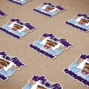 Swedish Chef - the Muppets - Waterproof Vinyl Sticker - Water Bottle ...