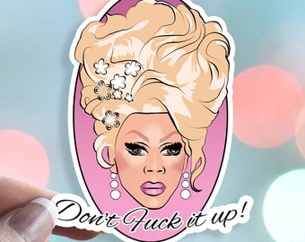 Drag Queen Sticker - Etsy