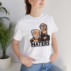 Statler and Waldorf the Muppet Shop Haters Unisex Jersey Short Sleeve ...