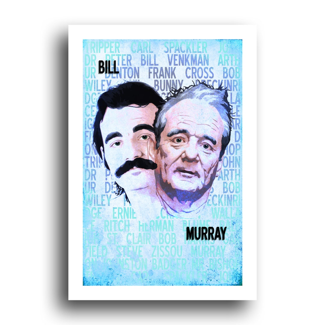 Bill Murray - Poster 13x19 - Etsy