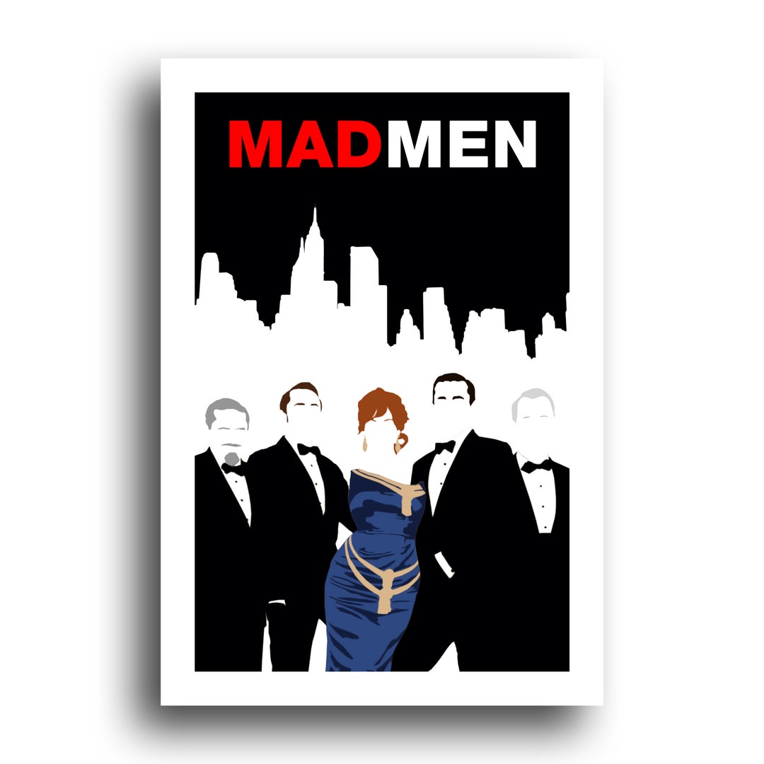 Mad Men - Original Limited Edition Art Print Poster - Don Draper ...